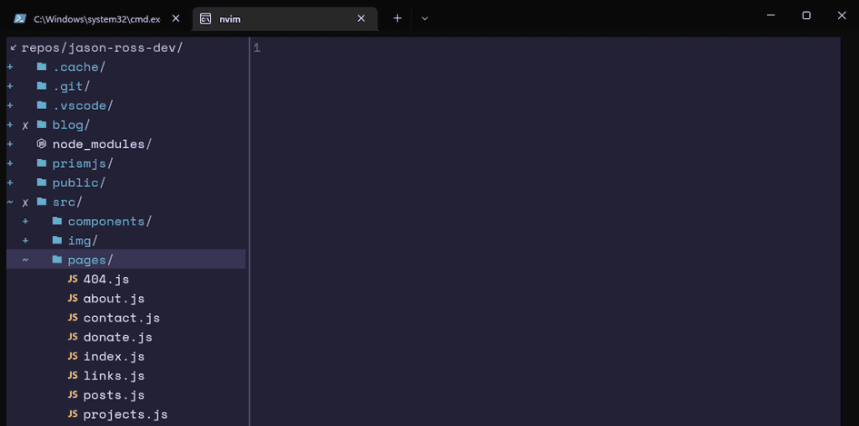 My Neovim Setup on Windows - Jason Ross